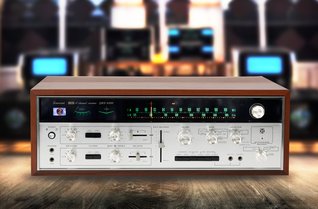 Excellent Sansui QRX6500 receiver - Fully restored/Recapped - 1 year ...