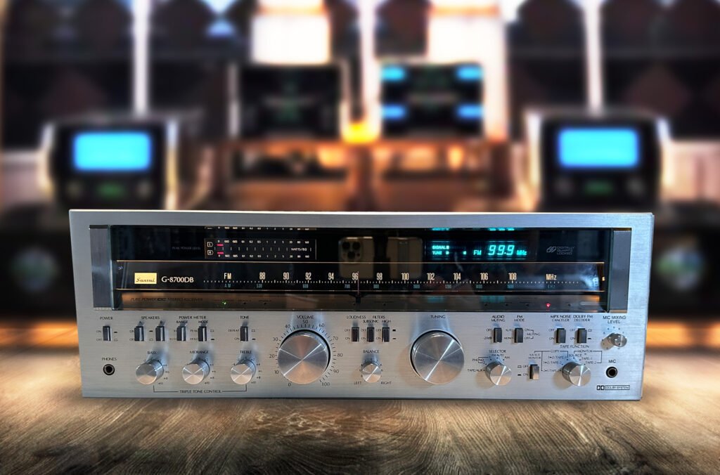 Sansui G-8700DB Receiver – Fully Restored– 1 Year Warranty