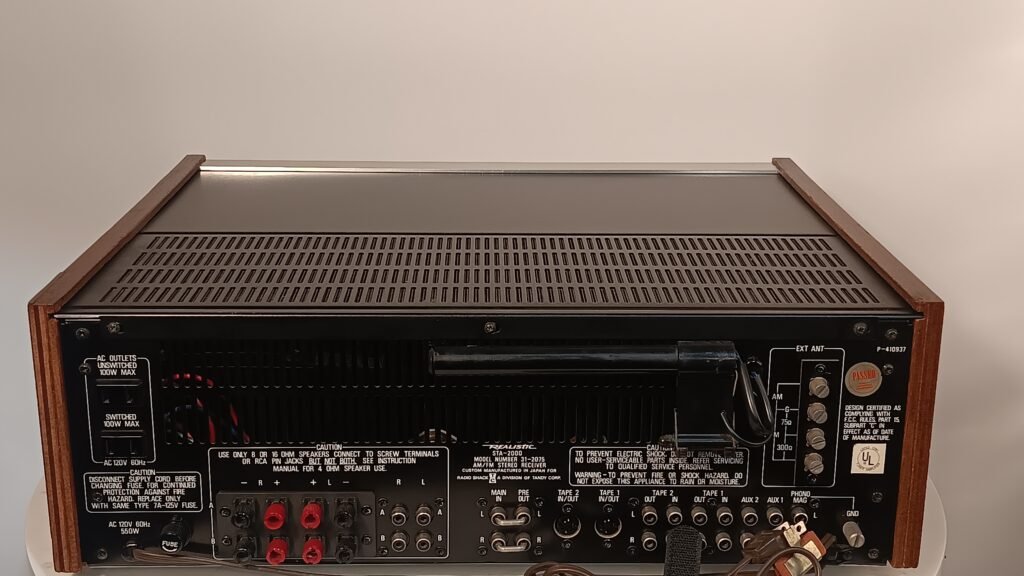 REALISTIC STA-2000 RECEIVER - HQaudios