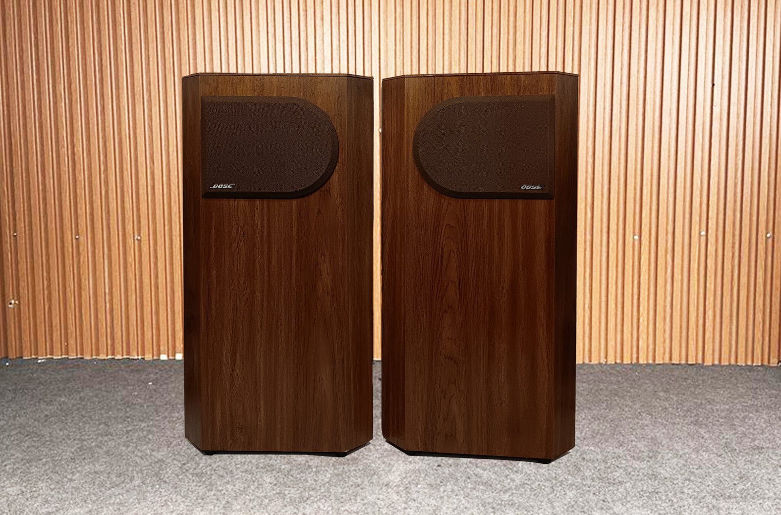 EXCELLENT BOSE 401 SPEAKERS – 1-YEAR WARRANTY – SIGNATURE BOSE DEPTH ...
