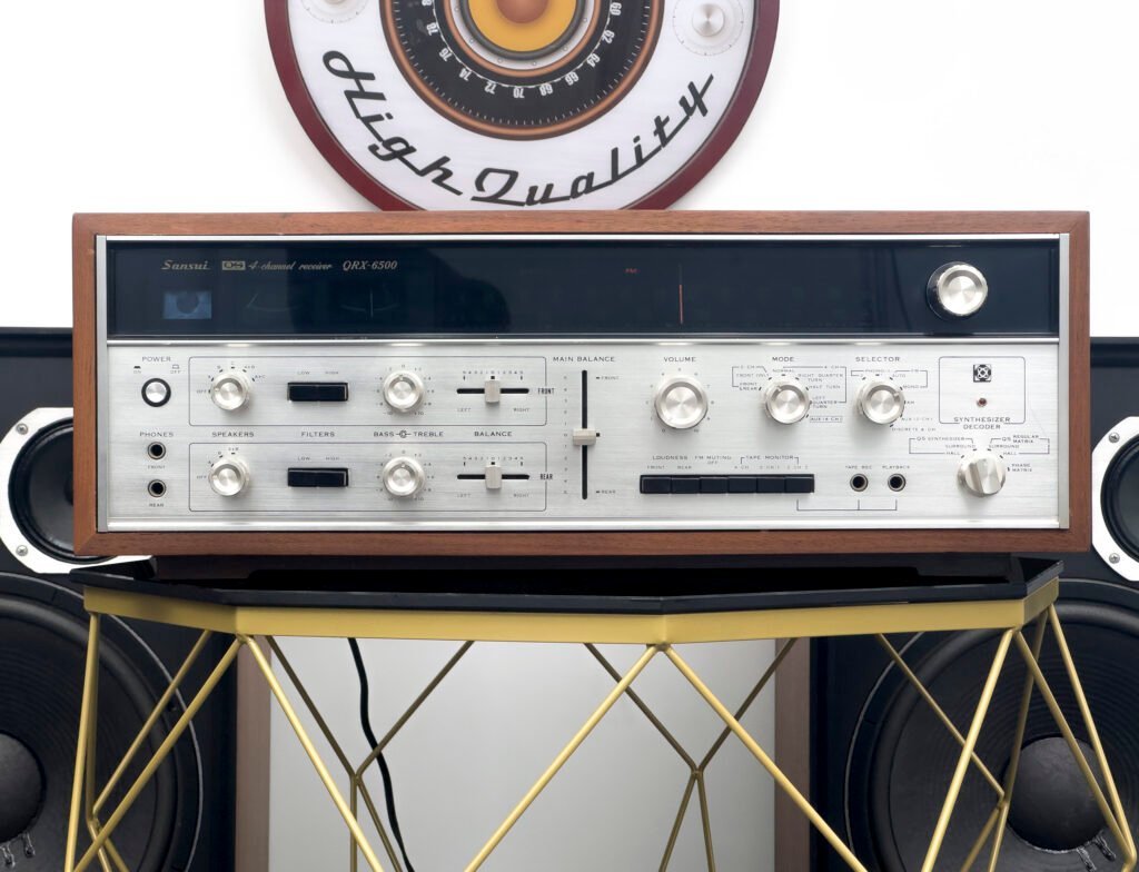SERVICED SANSUI QRX-6500 RECEIVER – 4-CHANNEL POWER, VINTAGE BEAUTY – 1 ...